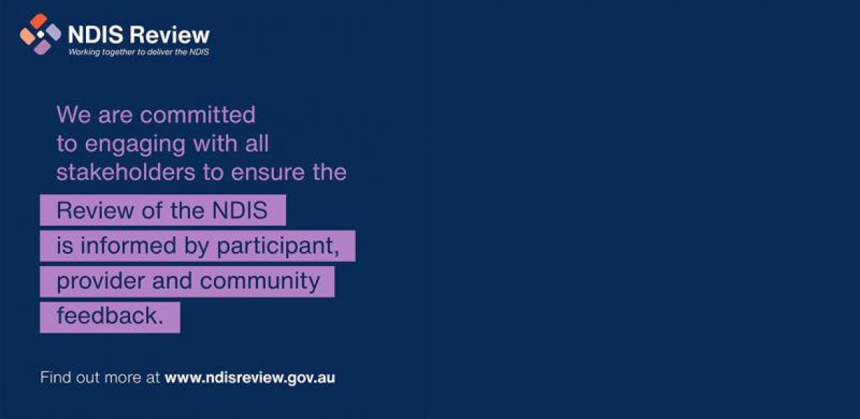 Independent review into the NDIS announced | PM&C