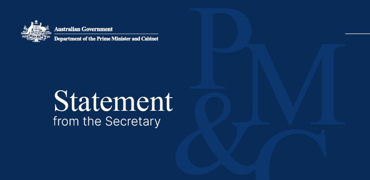 Appointment of Dr Steven Kennedy PSM as Secretary of the Department of ...